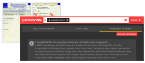 OE codes from VIN | Qricambi